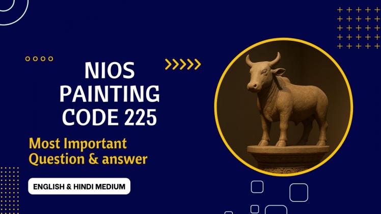 NIOS Painting Class 10 Code 225 | John Academy